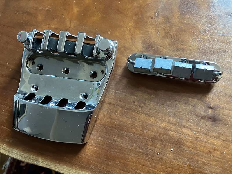 RickenBacker Bass Bridge 4003 2018 - Chrome | Reverb