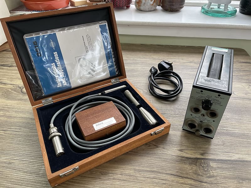 Bruel and Kjaer Type 4145 Microphone, 2615 Pre-Amp and 2807 | Reverb