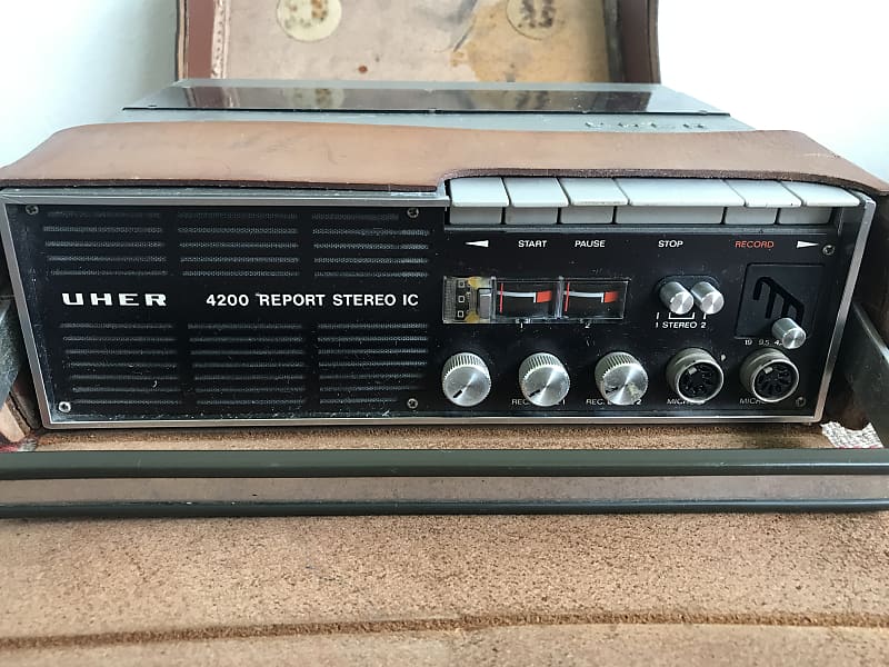 Uher 4200 Report Stereo IC - vintage professional | Reverb