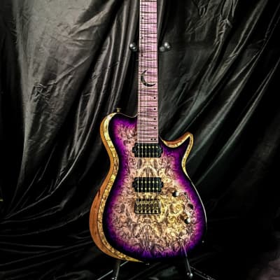 Kiesel SCB 6H 2020 - Purple Caliburst with blackburst | Reverb