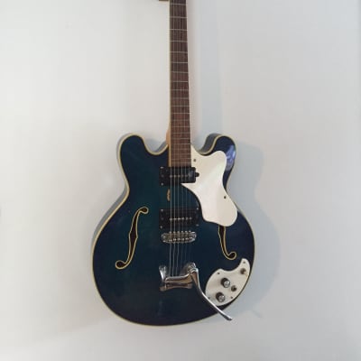 Mosrite Celebrity 1 1968 INK BLUE | Reverb