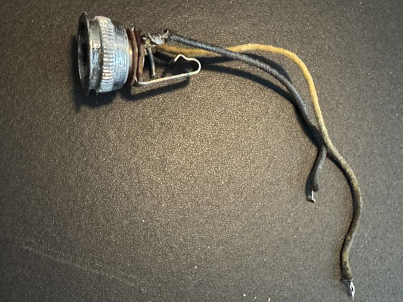 1952 Fender Telecaster pre-cbs milled input jack cup with | Reverb