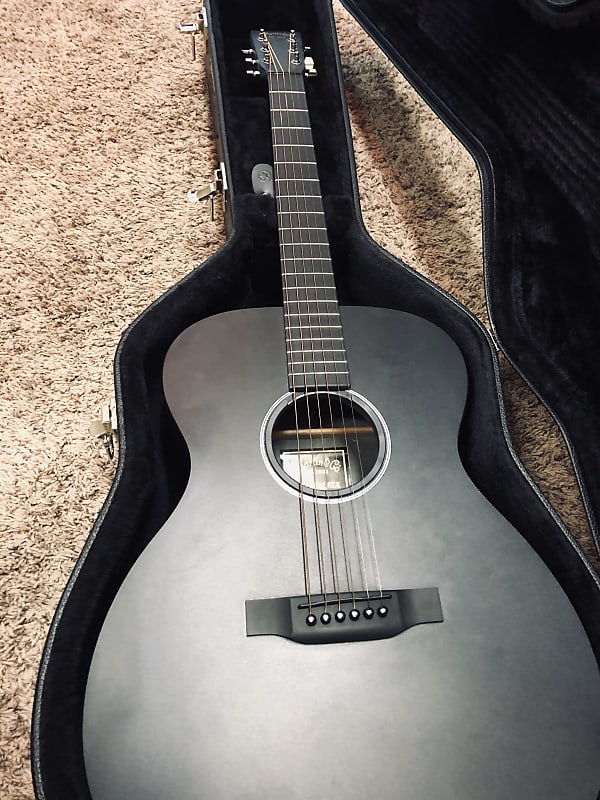 Martin OMXAE X Series Acoustic Black Black | Reverb