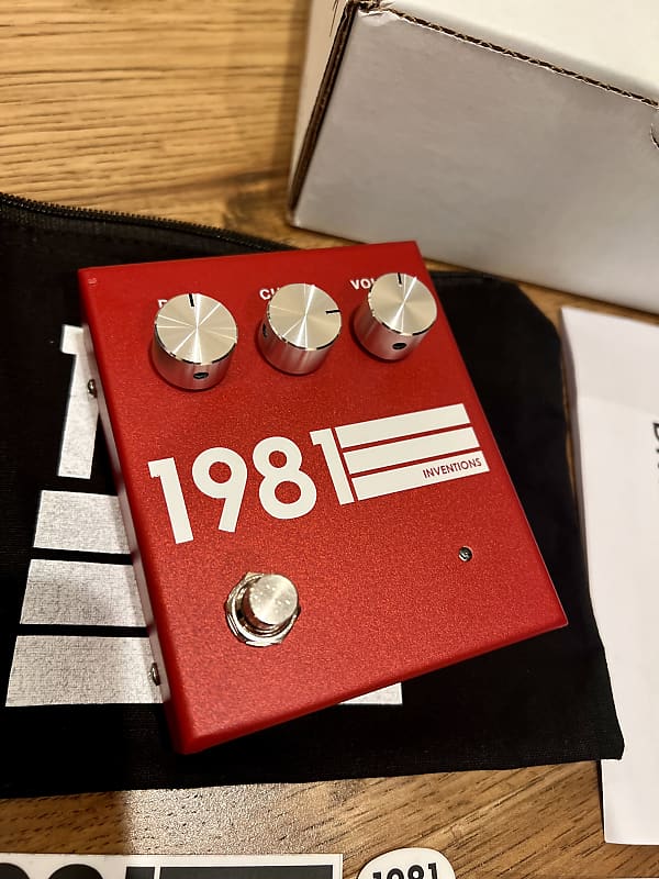 1981 Inventions DRV 2022 - Red Sparkle | Reverb