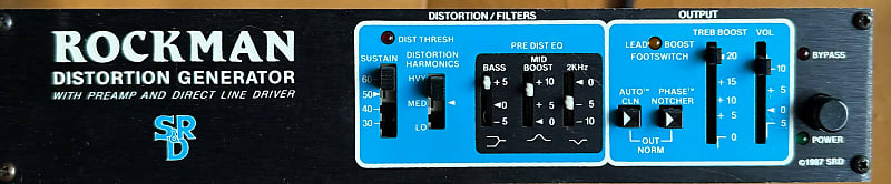 Rockman Distortion Generator 80s | Reverb