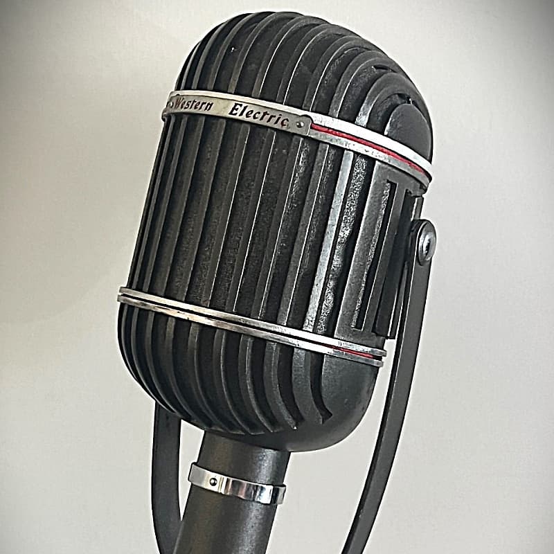 Vintage 1940's Western Electric 639B Ribbon Microphone, works | Reverb