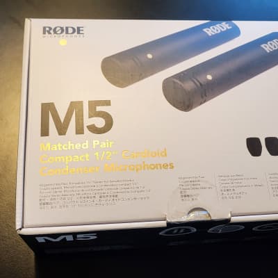 Rode M5 Small-diaphragm Condenser Microphone - Matched Pair | Reverb