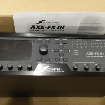 Fractal Audio Axe-Fx III MKII Turbo Preamp/FX Processor | Reverb
