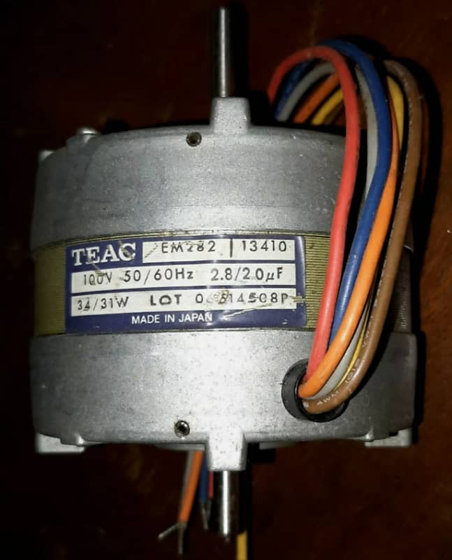 Teac #EM282 capstan motor for A-3300SX or A-3340S Reel to | Reverb