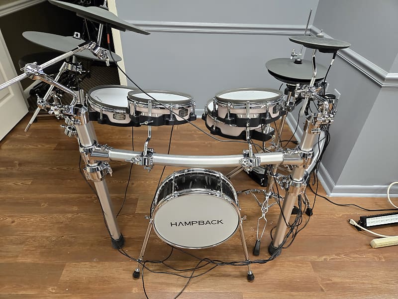Hampback ACE Electronic Drum Kit Used - NAMM | Reverb