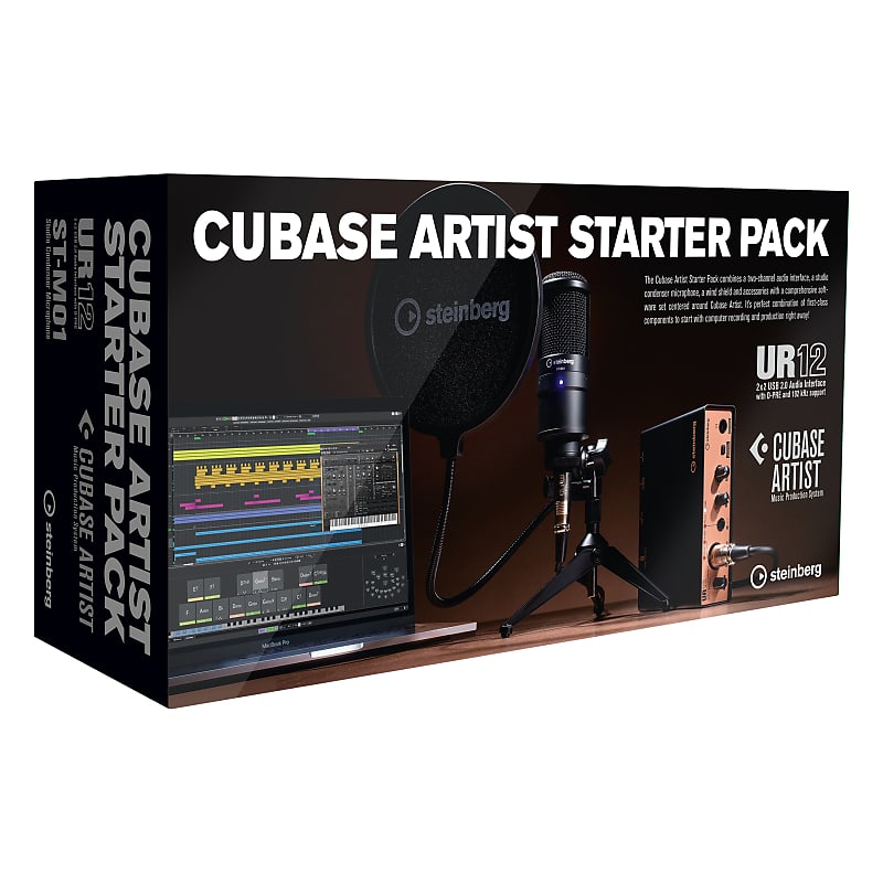 Steinberg Cubase Artist Starter Pack UR12B, Mic + Cubase | Reverb