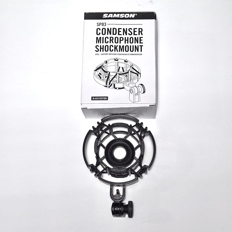 SAMSON SP03 Condenser Microphone Spider Shockmount - Black | Reverb