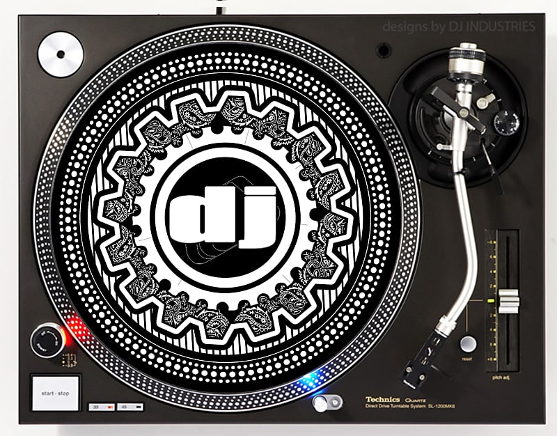 DJ Industries - Geared - DJ slipmat for vinyl LP record | Reverb