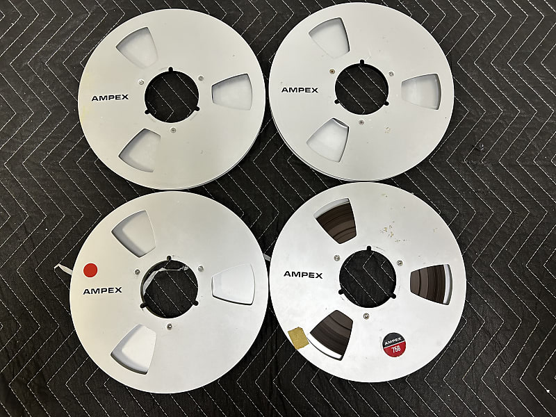 Ampex 1/4” take up reels…. 70’s | Reverb