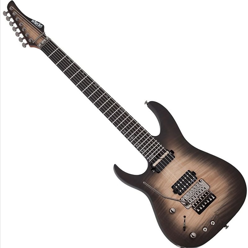 Schecter Banshee Mach-7 FR S Sustainiac Left-Handed - Fallout | Reverb
