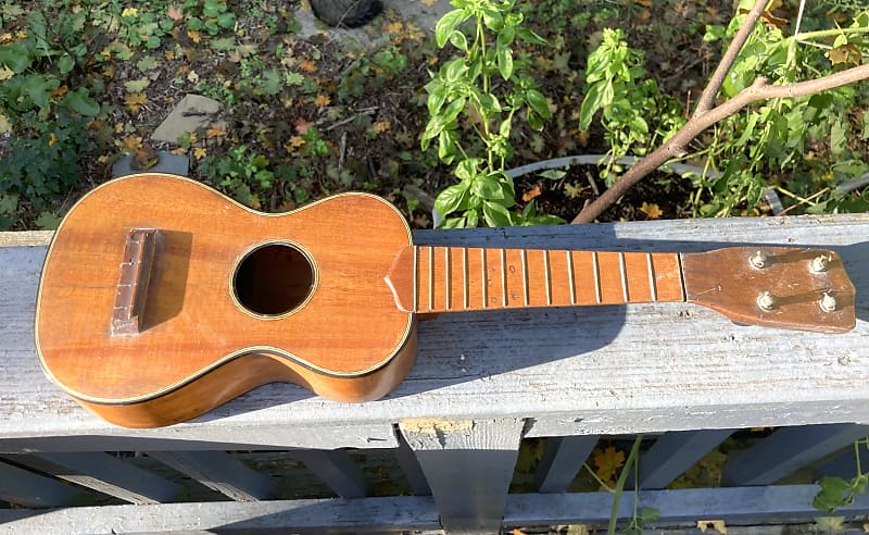 Unknown Koa Soprano Ukulele project | Reverb