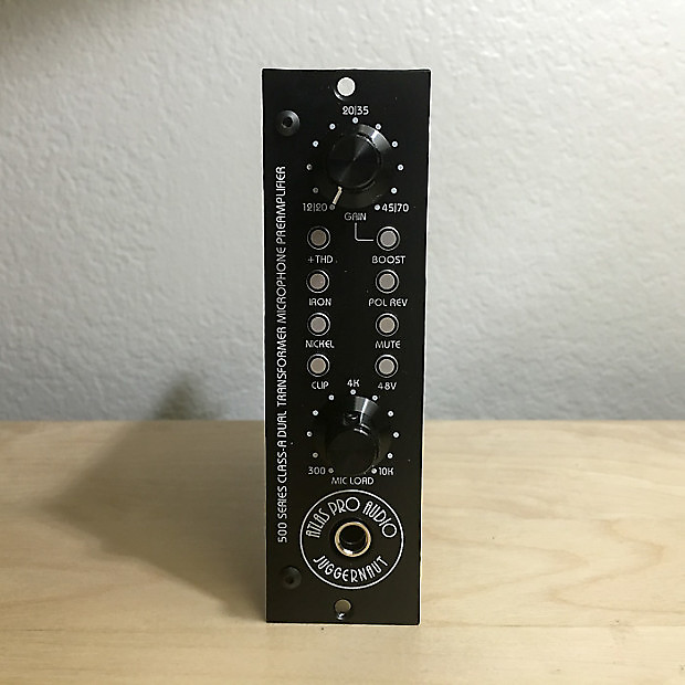 Atlas Pro Audio Juggernaut Dual Transformer 500 Series | Reverb
