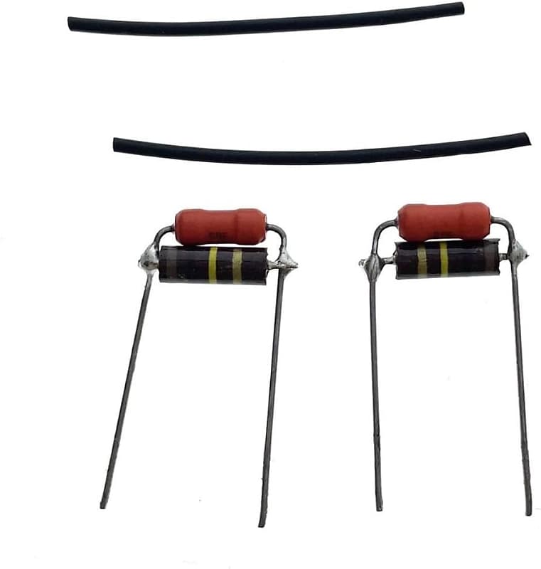 Pack of 2 Electric Guitar Treble Volume Bleed Circuit Kit SBE | Reverb