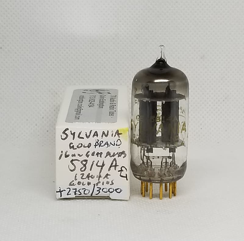 Sylvania Gold Brand 5814A Well Balanced (9.1%) Single NOS | Reverb