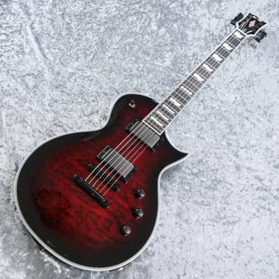 ESP E-II Eclipse QM See Thru Black Cherry Sunburst [Made in | Reverb