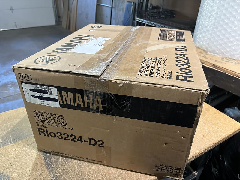 Yamaha Rio3224-D2 32-input / 24-output Dante Stage Box | Reverb UK