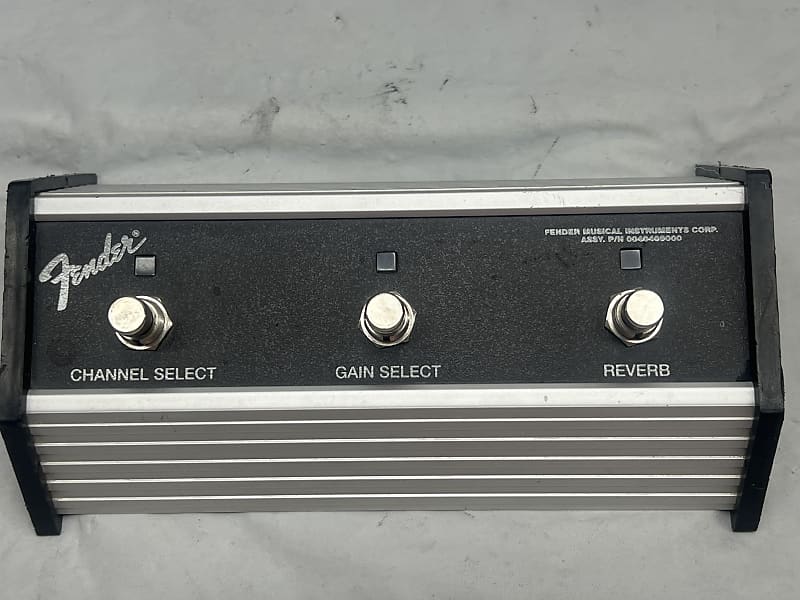 Fender 3 Button, Two Channel Footswitch | Reverb