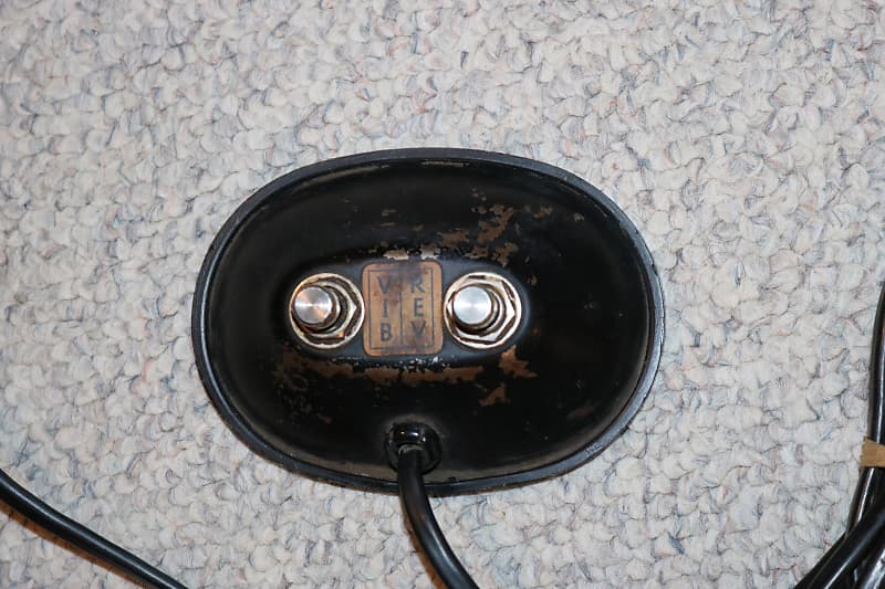 Vintage Original 1960s Fender 2 Button Footswitch Blackface - | Reverb