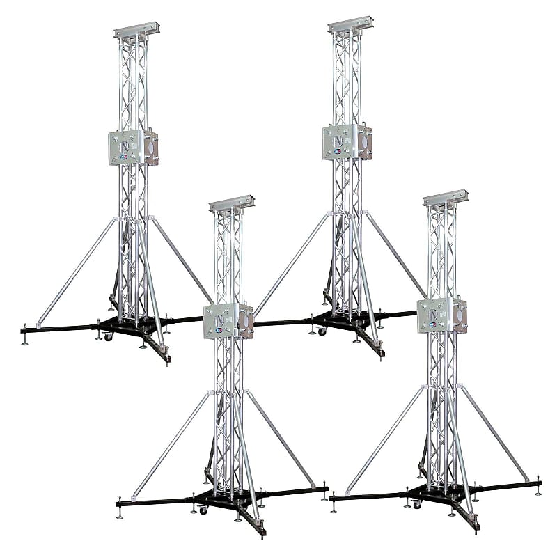 (4) ProX Ground Support Truss Lifting Tower Roof System Top, | Reverb