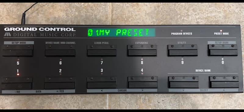 Digital Music Corp Ground Control Programmable MIDI Foot | Reverb