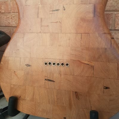 BadBrian Custom Handmade Reclaimed Wood Telecaster | Reverb Canada