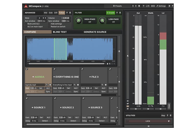 MeldaProduction MCompare (Download) | Reverb
