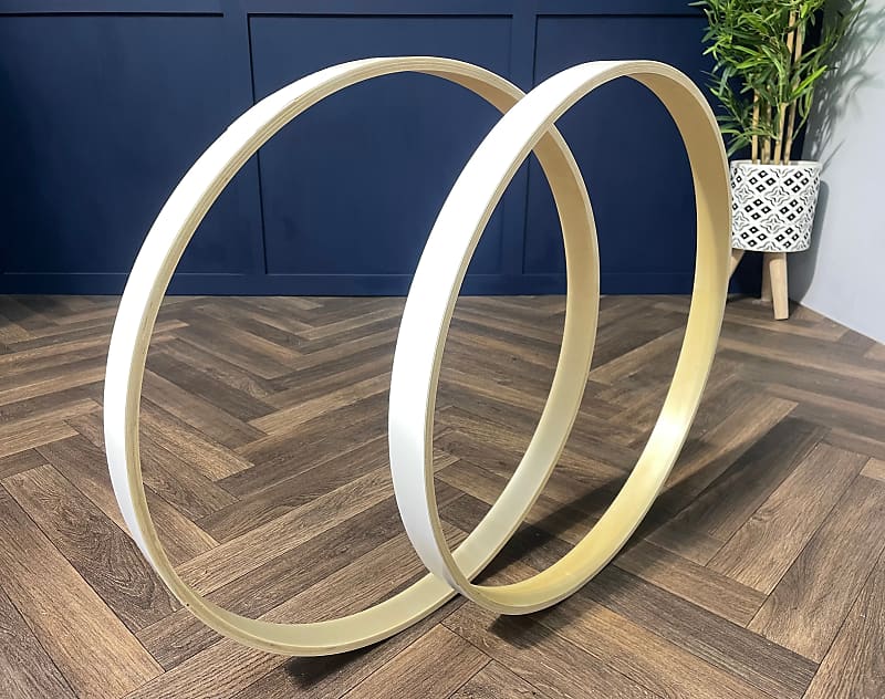 TAMA Bass Drum 22” Wooden Hoops Rims Hardware #KT3 | Reverb