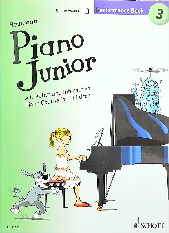 Heumann Piano Junior - Performance Book 3 | Reverb