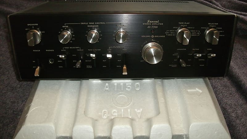 Sansui AU-7700 stero integrated amp - Restored | Reverb