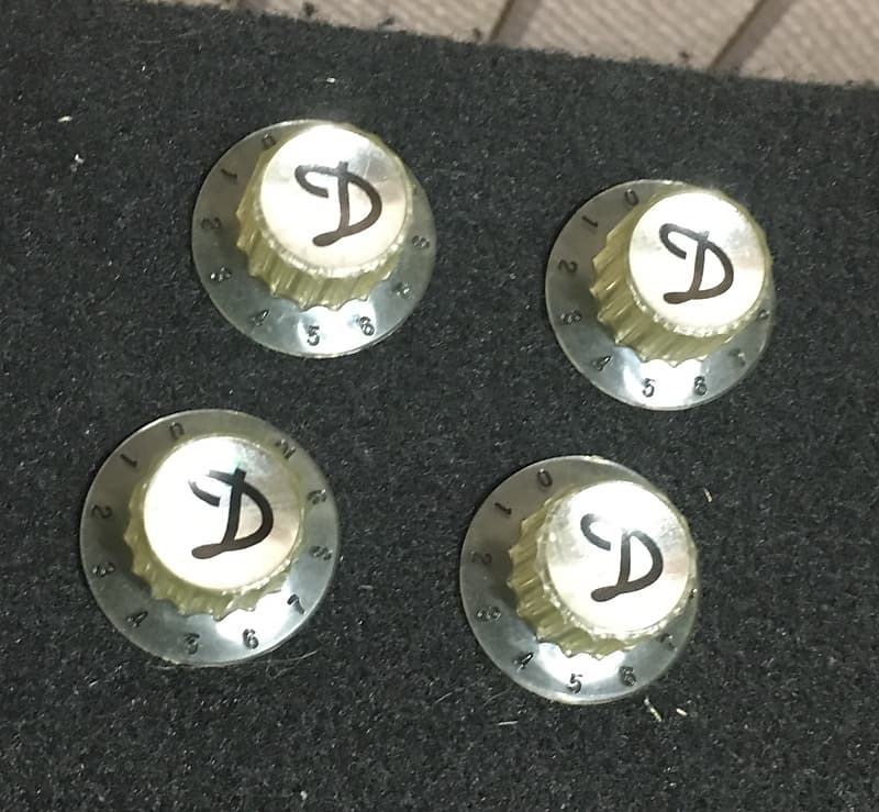 DeArmond Electric Guitar Knobs - translucent set of 4 | Reverb