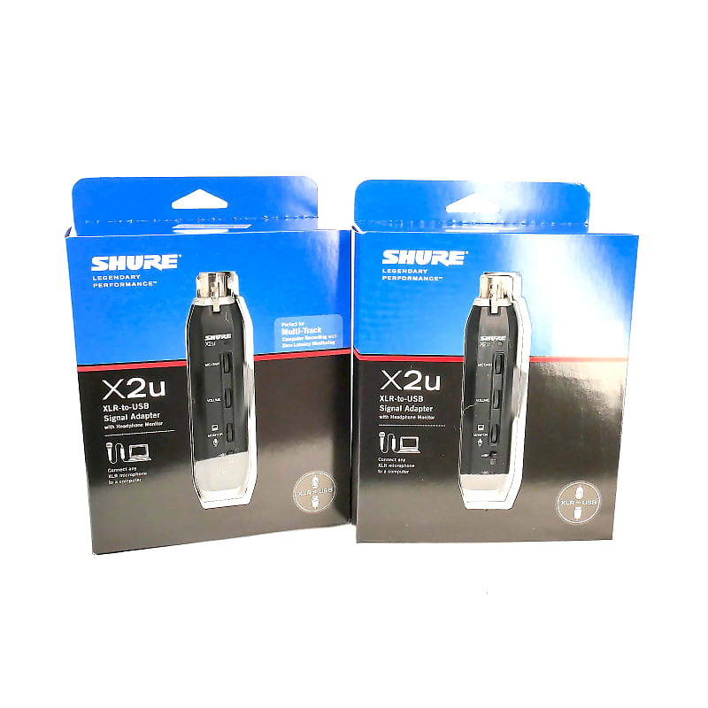 Shure X2u USB to XLR Mic interface | Reverb