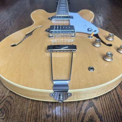 2011 Epiphone 1965 Casino Elitist - (Lollar Pickups) Natural | Reverb