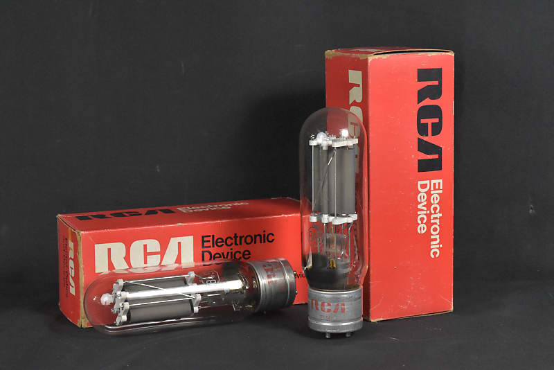 RCA 845 Vacuum tube pair In Excellent Working Condition | Reverb