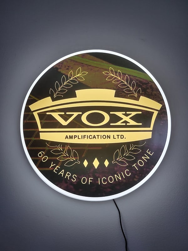 Vox Amplifiers Dealer Style Light Up Sign Killer Cool Man | Reverb