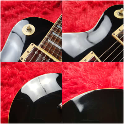 Aria Pro II LS-700 1976 - Gloss Black - Les Paul Standard - | Reverb