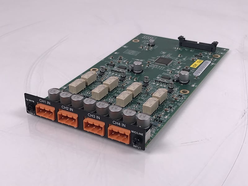 QSC CIML4 Type 2 Q-SYS 4-Ch High Performance Mic/Line Analog | Reverb