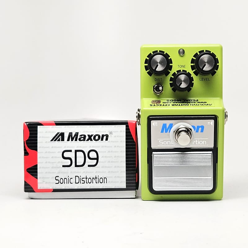 used Analogman Modded Maxon SD-9 Sonic Distortion, Excellent | Reverb