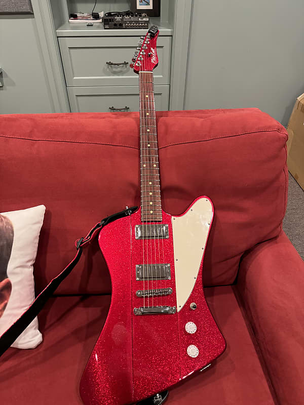 Mike Lull FX Firebird 2012 - Red Sparkle | Reverb