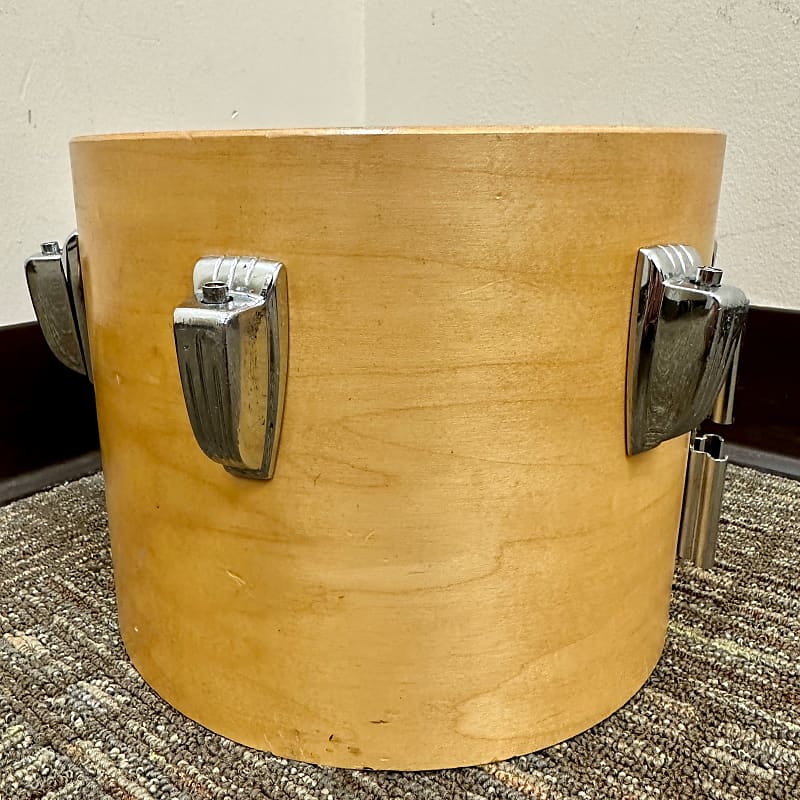 Ludwig 10" Concert Marching Tom Shell Natural AS IS | Reverb UK
