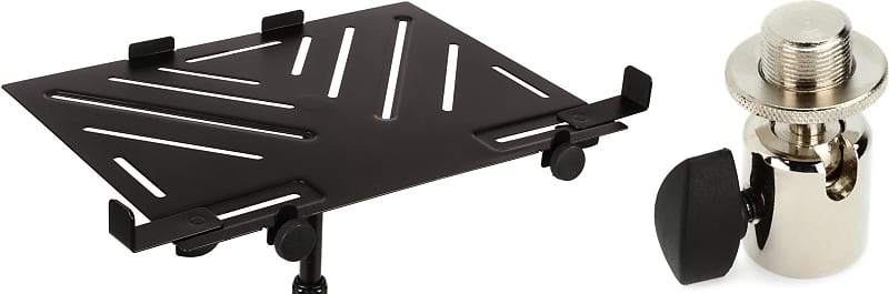On-Stage MSA5000 Laptop Mount Tray Bundle with On-Stage MM01 | Reverb