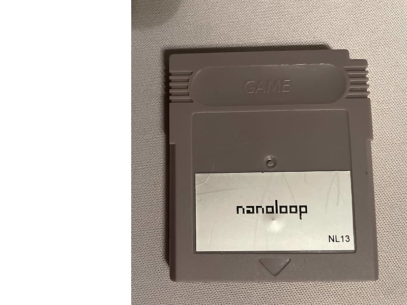nanoloop 1.3 cartridge - working, excellent condition, rare | Reverb