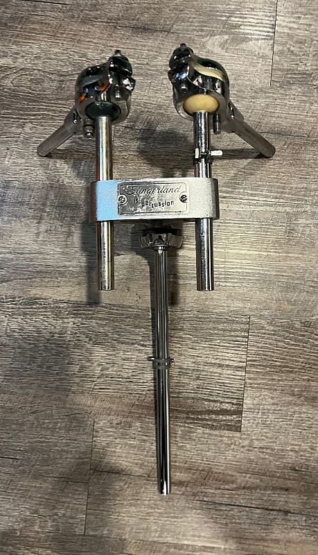 70’s Slingerland Super Set-O-Matic Double Tom mount arms + | Reverb