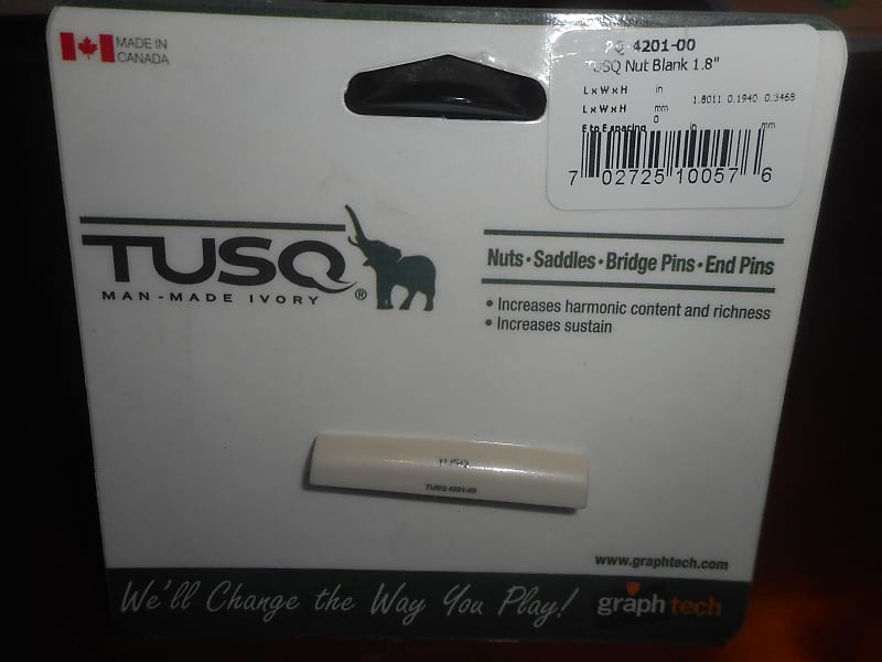 Graph Tech PQ-4201-00 1.8" Nut Blank - TUSQ | Reverb UK