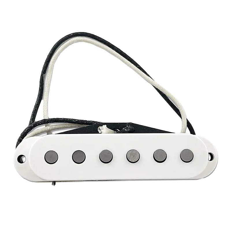 Razor Supamun Super Moon Neck Pickup for Stratocaster White | Reverb