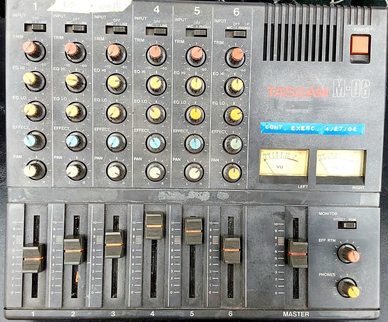 80s Tascam M-06 6channel mixer. | Reverb